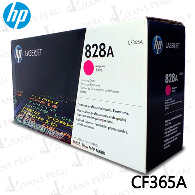 TAMBOR DRUM HP CF365A (828A) M855 MAGENTA 30,000KPG ORIGINAL ...