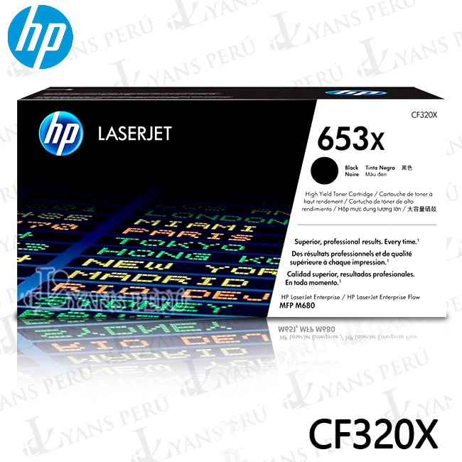 TONER HP CF320X (653X) M680 BLACK 21,000KPG ORIGINAL - Importaciones ...